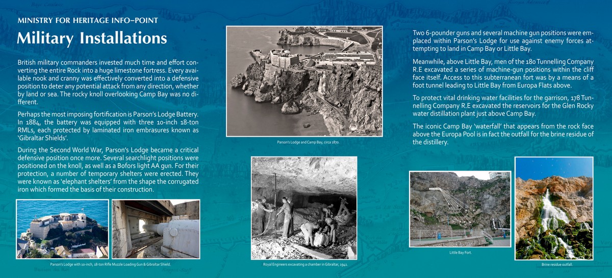 Nuevos paneles de interpretación en la zona de Camp Bay - C330 ...